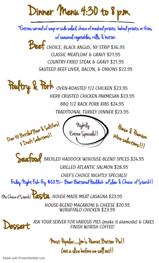 Long Lake Diner & Pub – Proudly providing food, beverages & memories ...