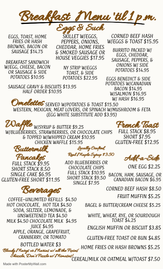 Long Lake Diner & Pub – Proudly providing food, beverages & memories ...